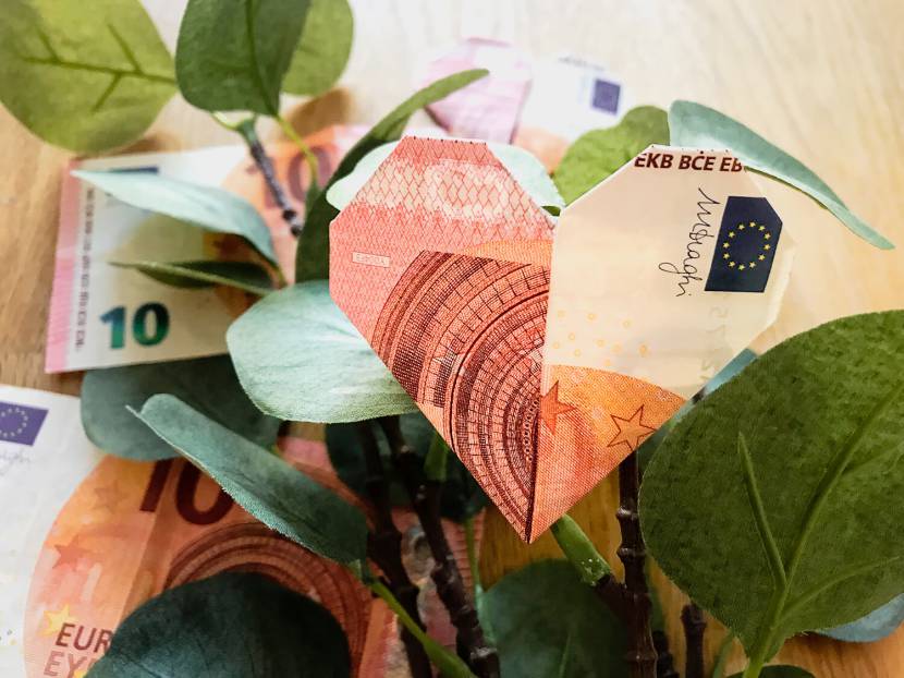 Geldgeschenke selbst verpacken - Das Schloss an der Eisenstrasse