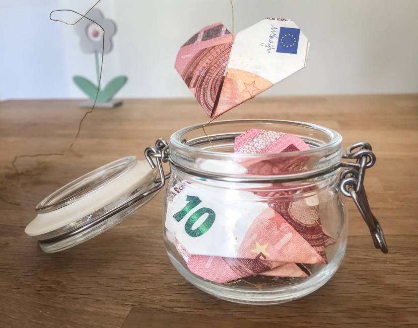 Geldgeschenke selbst verpacken - Das Schloss an der Eisenstrasse